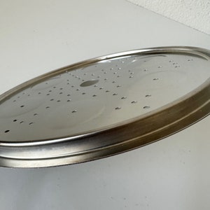 Saladmaster 10.5" Steamer Insert for 11" Skillet 6.5qt Stock Pot ...