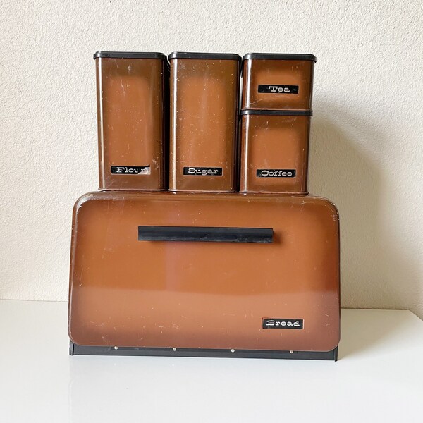 Tin Bread Box - Etsy