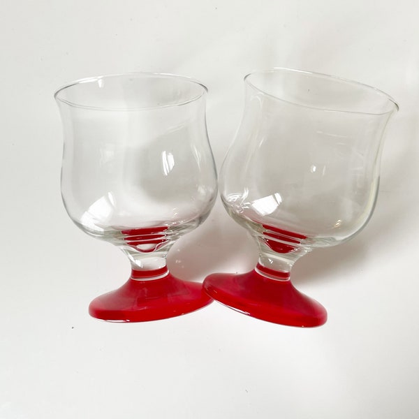 Bright Red Glasses - Etsy