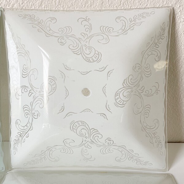 Glass Ceiling Light Cover - Etsy