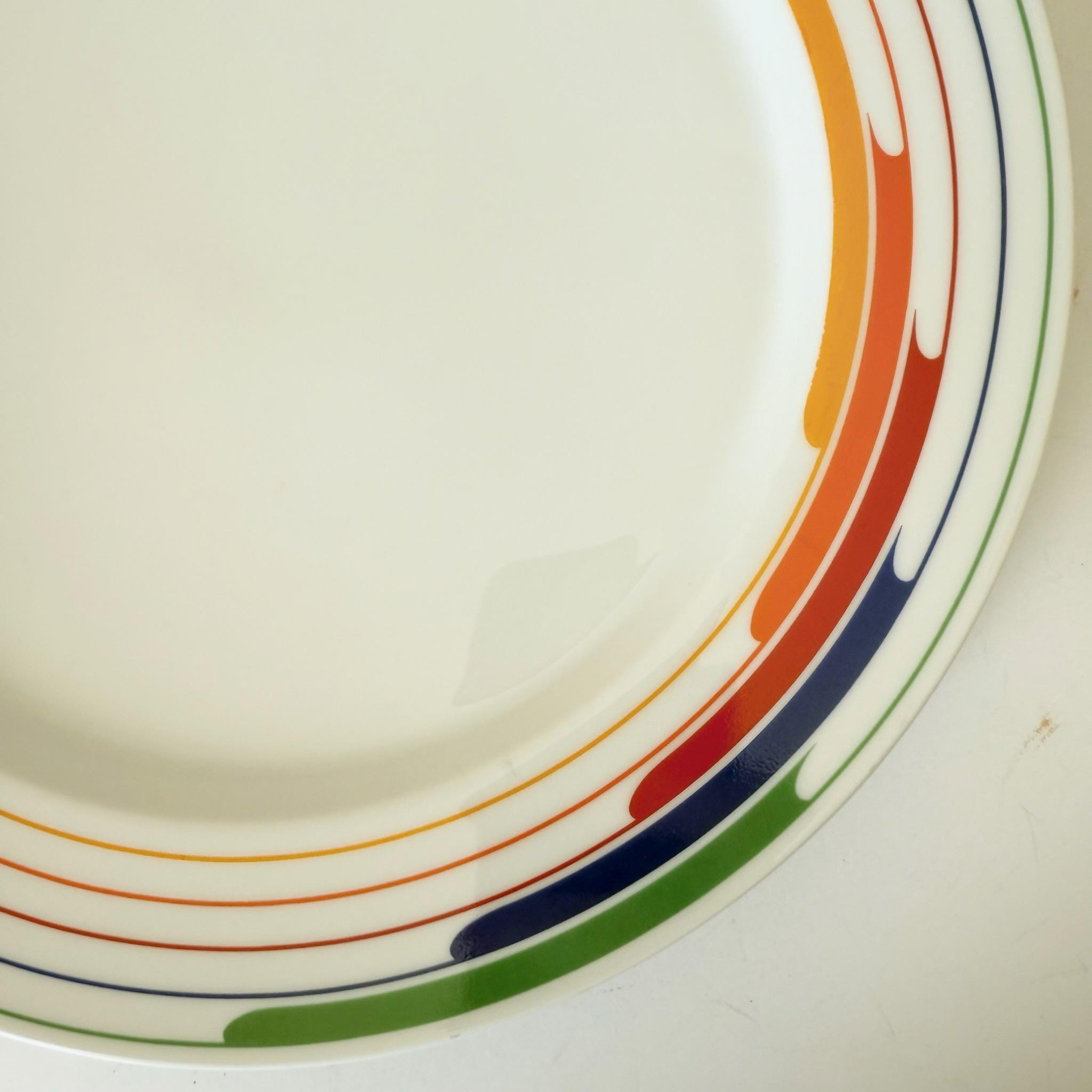 Sold Ind - Studio Nova Rainbow Dishes, Vintage Studio Nova Hi Fi ...