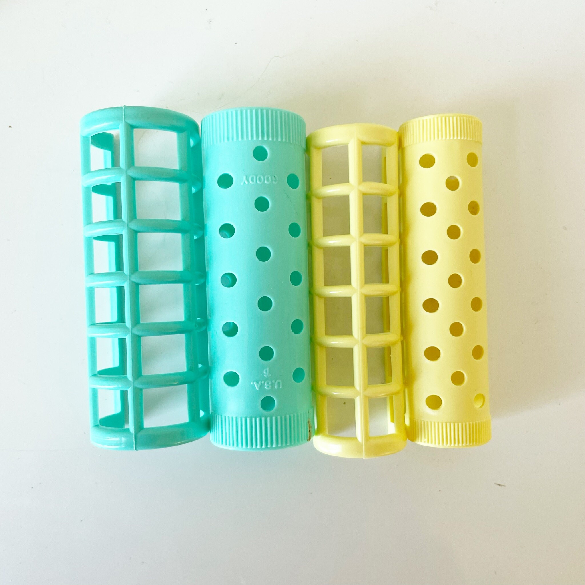 Hard Plastic Hair Rollers