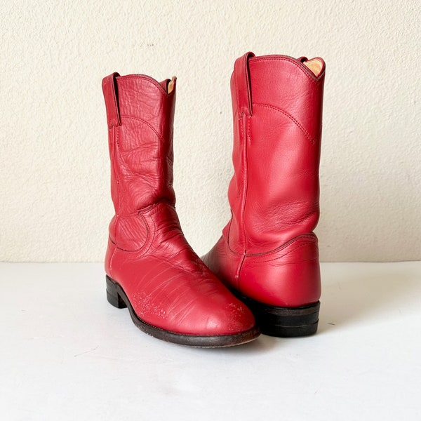 Justin Roper Boots - Etsy