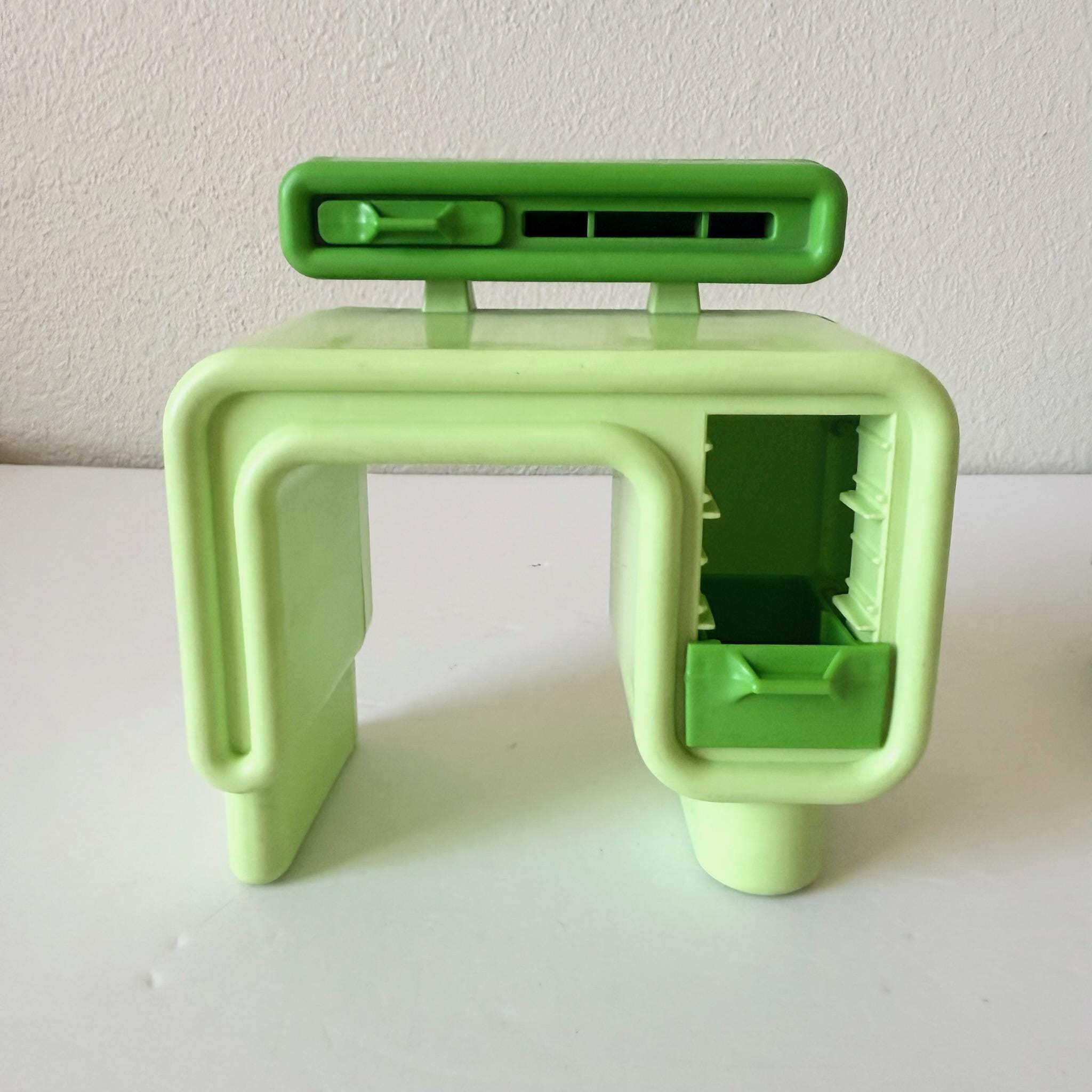 1970s Vintage Barbie Dream House Green Desk Stool and Chair - Mod ...