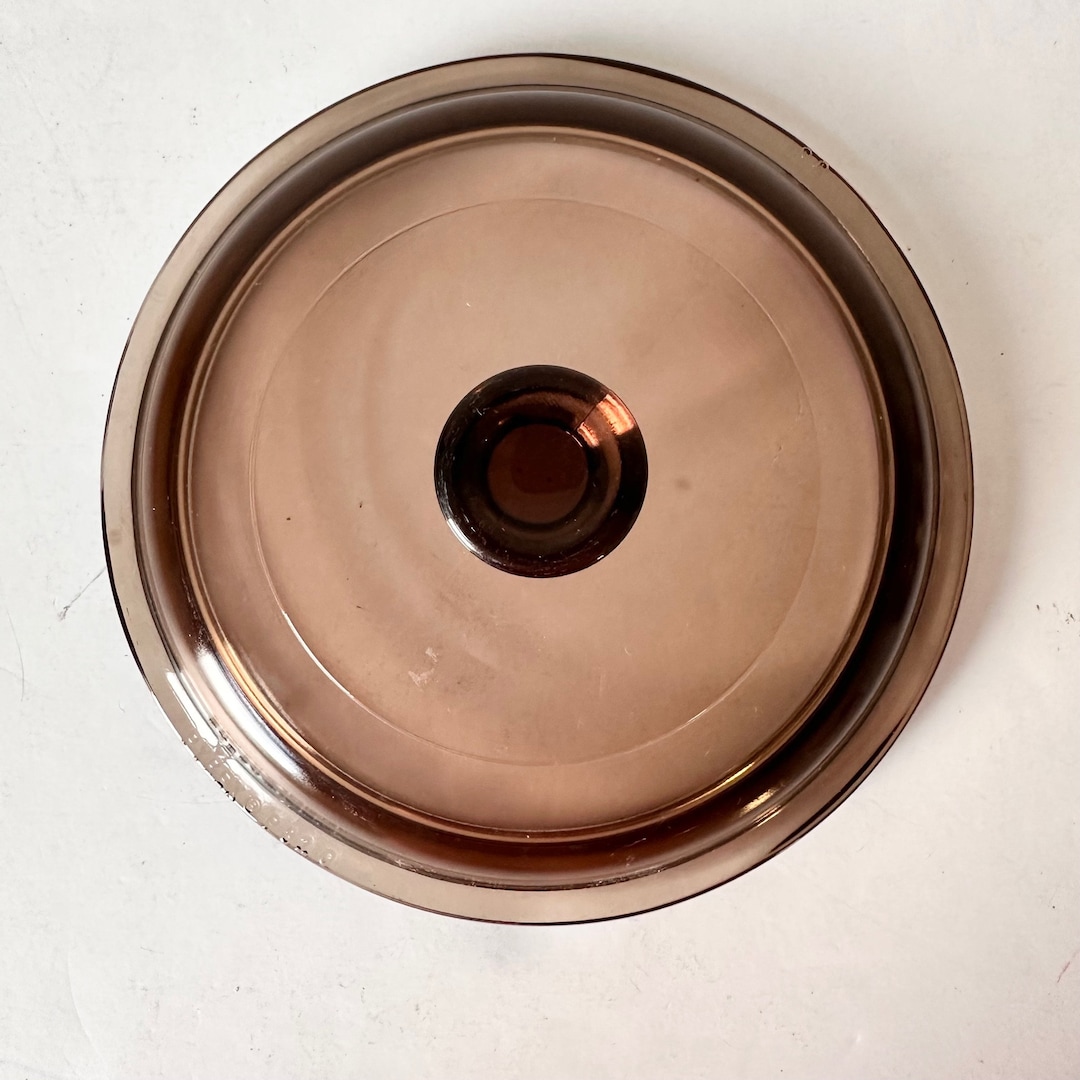 Pyrex Round Replacement Lid P81C 6" Lid Fits Pyrex Vision Ware P81B 5 7 ...