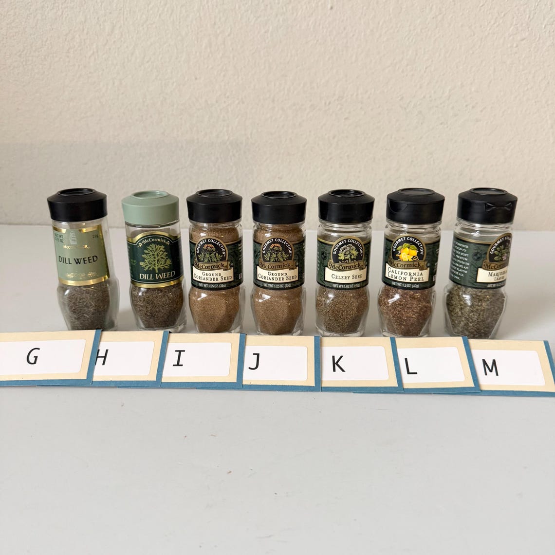 Your Choice - Vintage Mccormick Spice Jars, Mccormick Empty Spice Jars ...