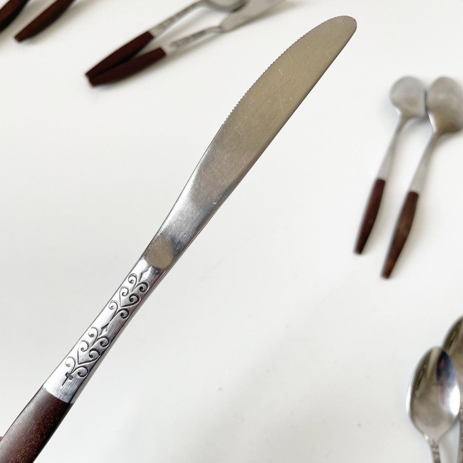 Pick Your Piece Vintage Interpur INR2 Stainless Steel Flatware With ...