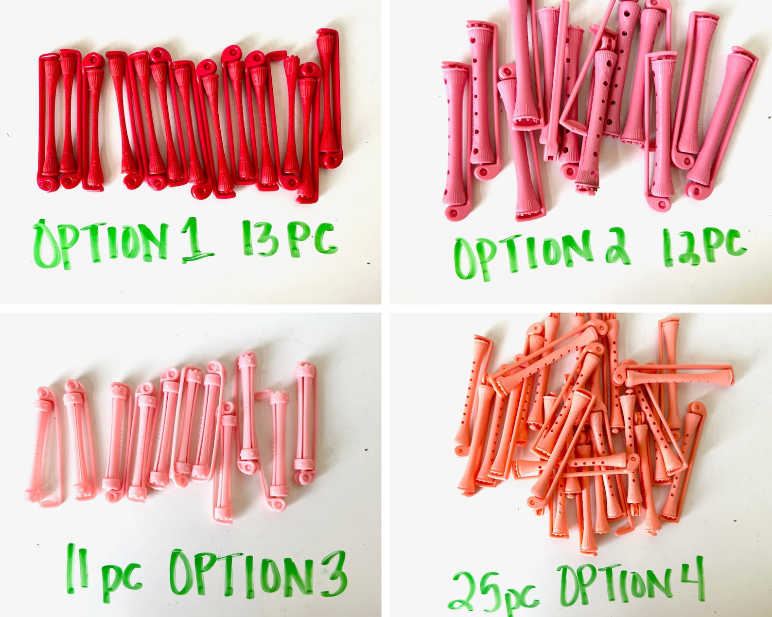 Your Choice - Vintage Swing Arm Perm Rods, Hair Curlers, Plastic Perm ...