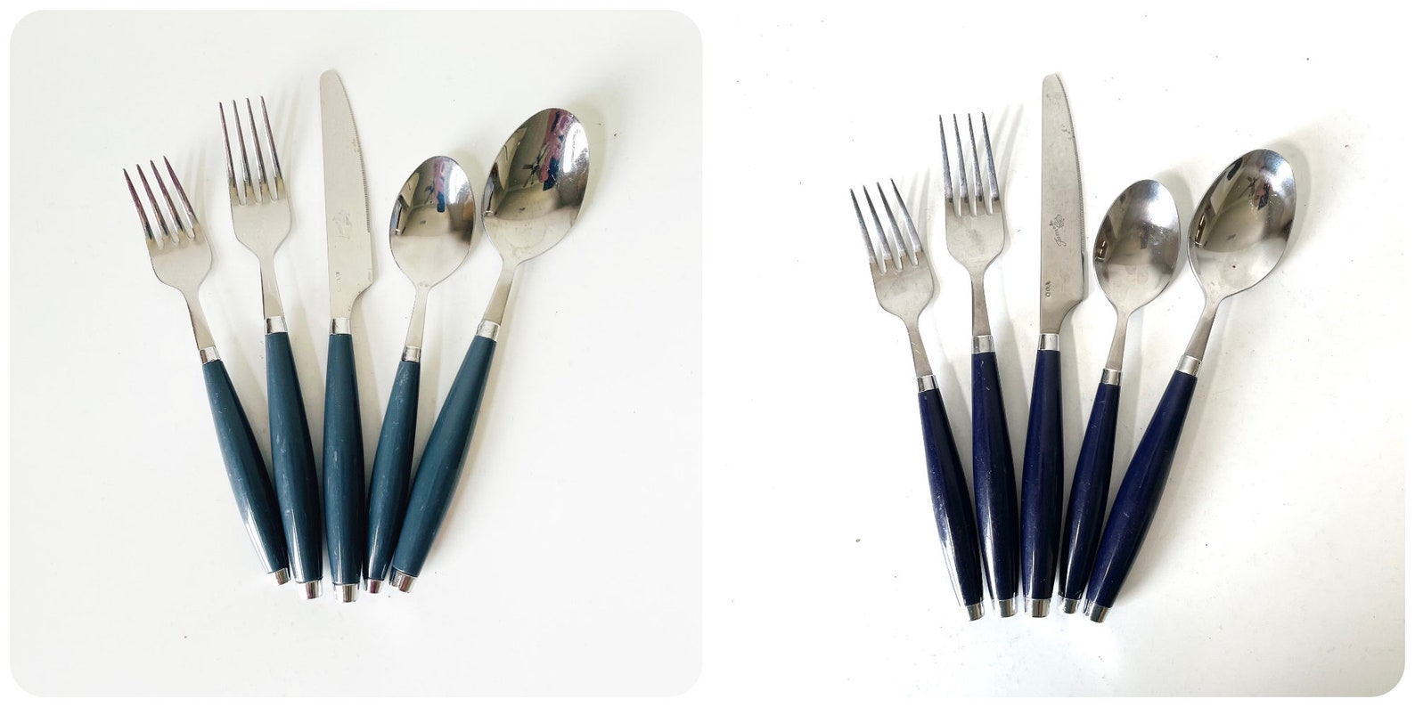 Rainbow Fiesta Stainless Steel Flatware Set by HOMER LAUGHLIN Cambridge ...