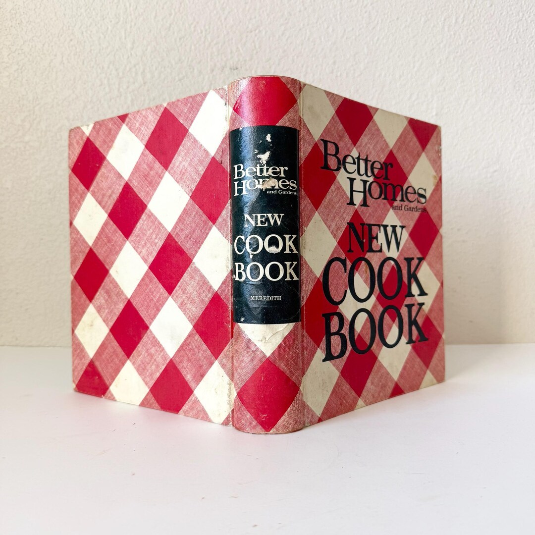 1968 Vintage Better Homes and Gardens Cookbook Spiral, 60s Mid Century ...