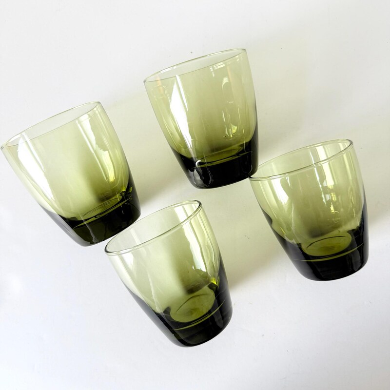 Green Glassware - Etsy