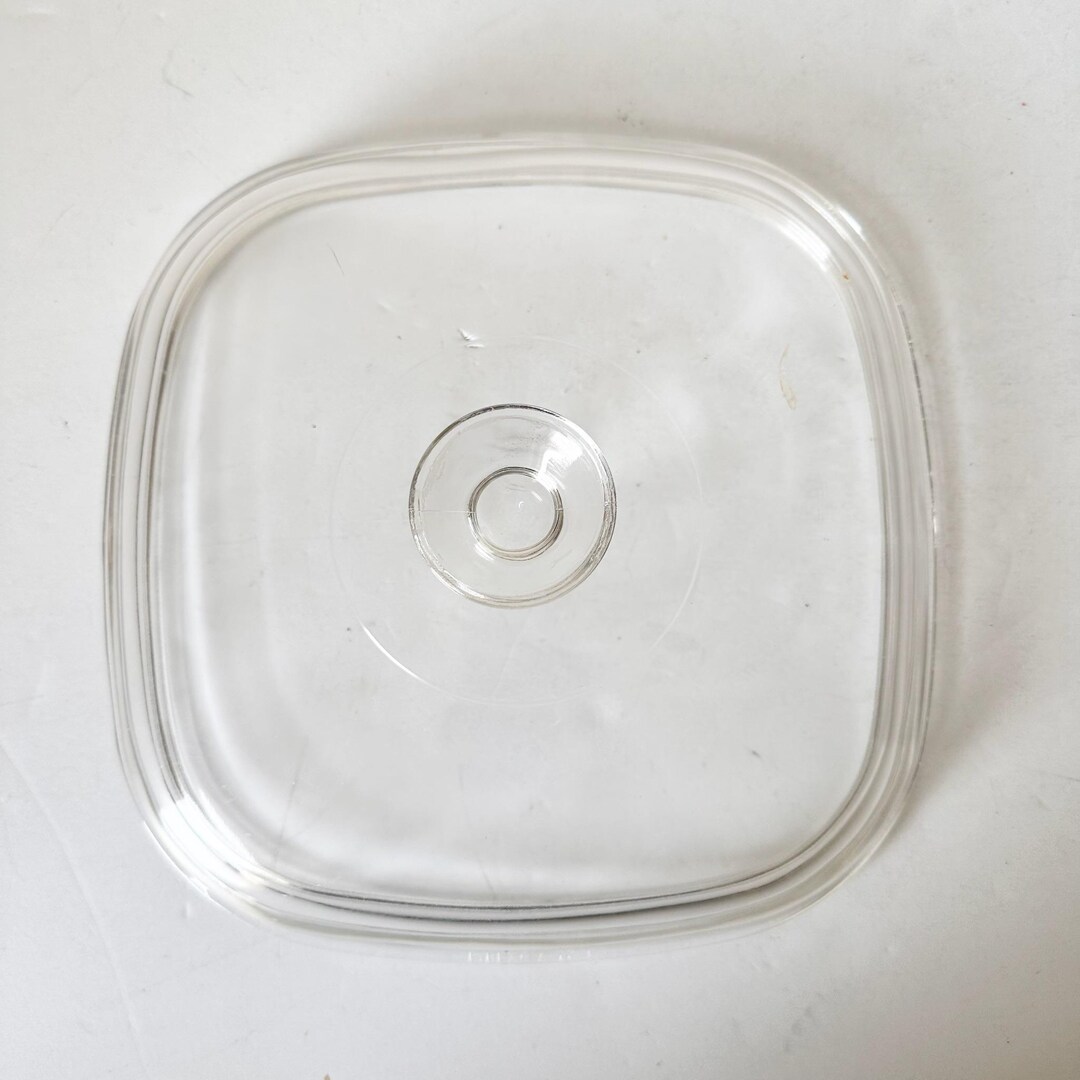 Pyrex SQUARE A-12-C Clear Replacement Lid, Fits Corning Ware Square ...