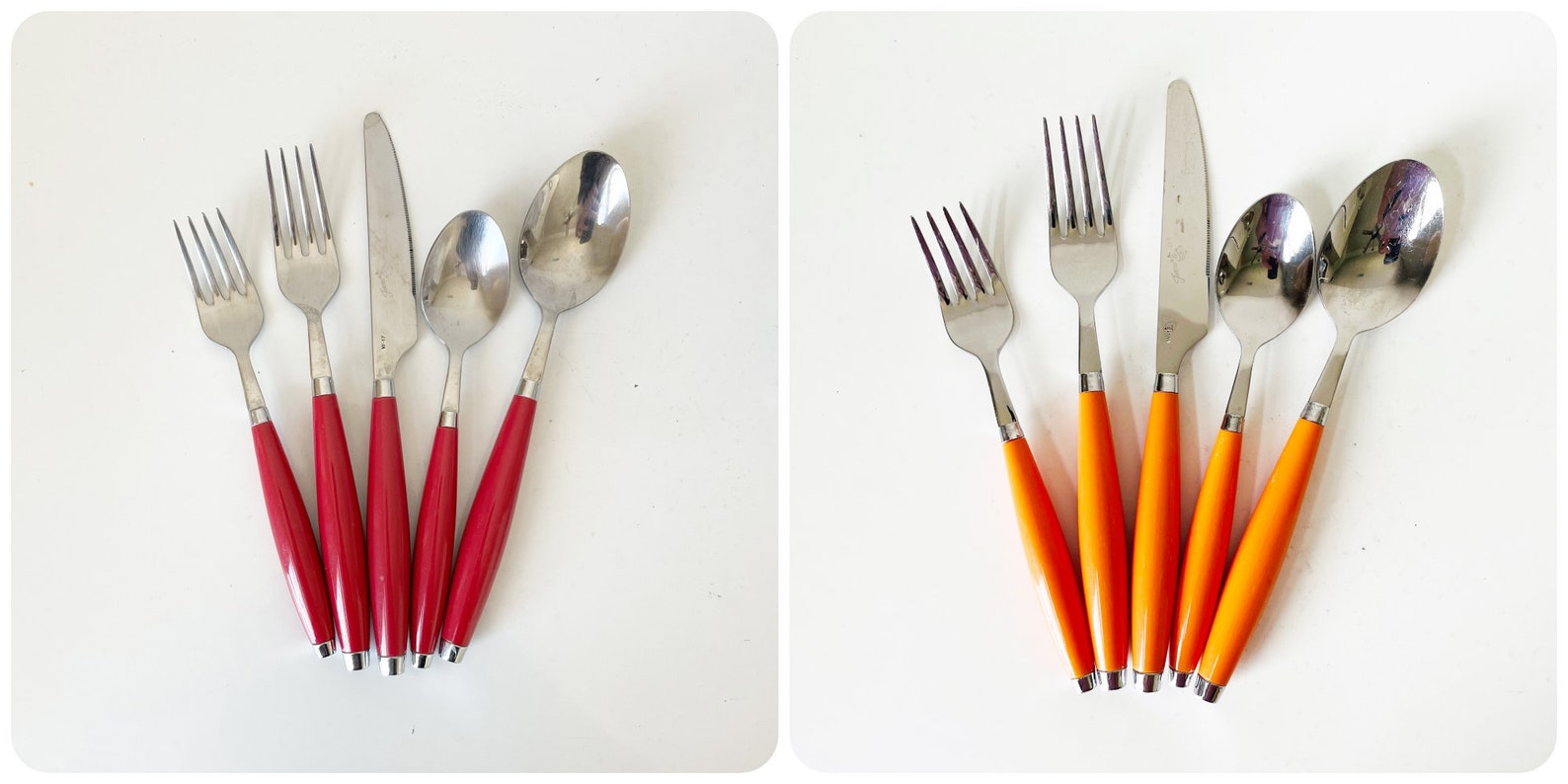 Rainbow Fiesta Stainless Steel Flatware Set by HOMER LAUGHLIN Cambridge ...