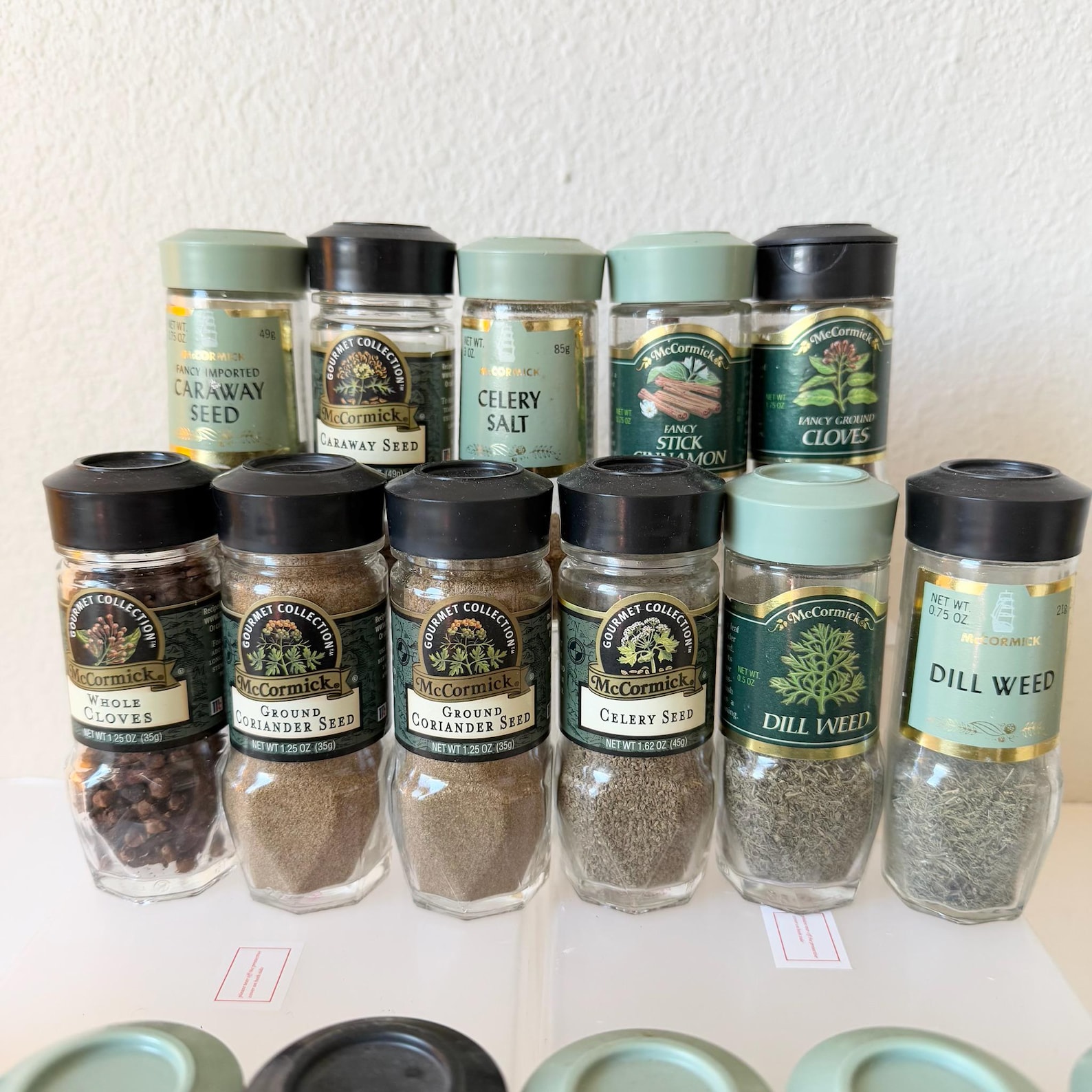 Your Choice - Vintage Mccormick Spice Jars, Mccormick Empty Spice Jars ...