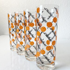 MCM Highball Cocktail Glasses by Tastesetter Vintage Retro Screwdriver ...