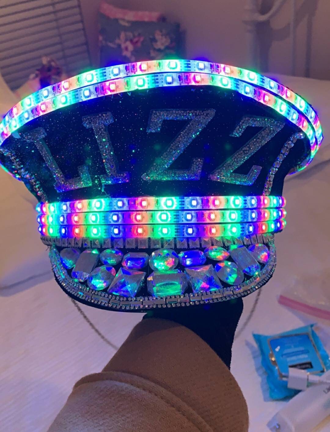 LED light up hat | Etsy