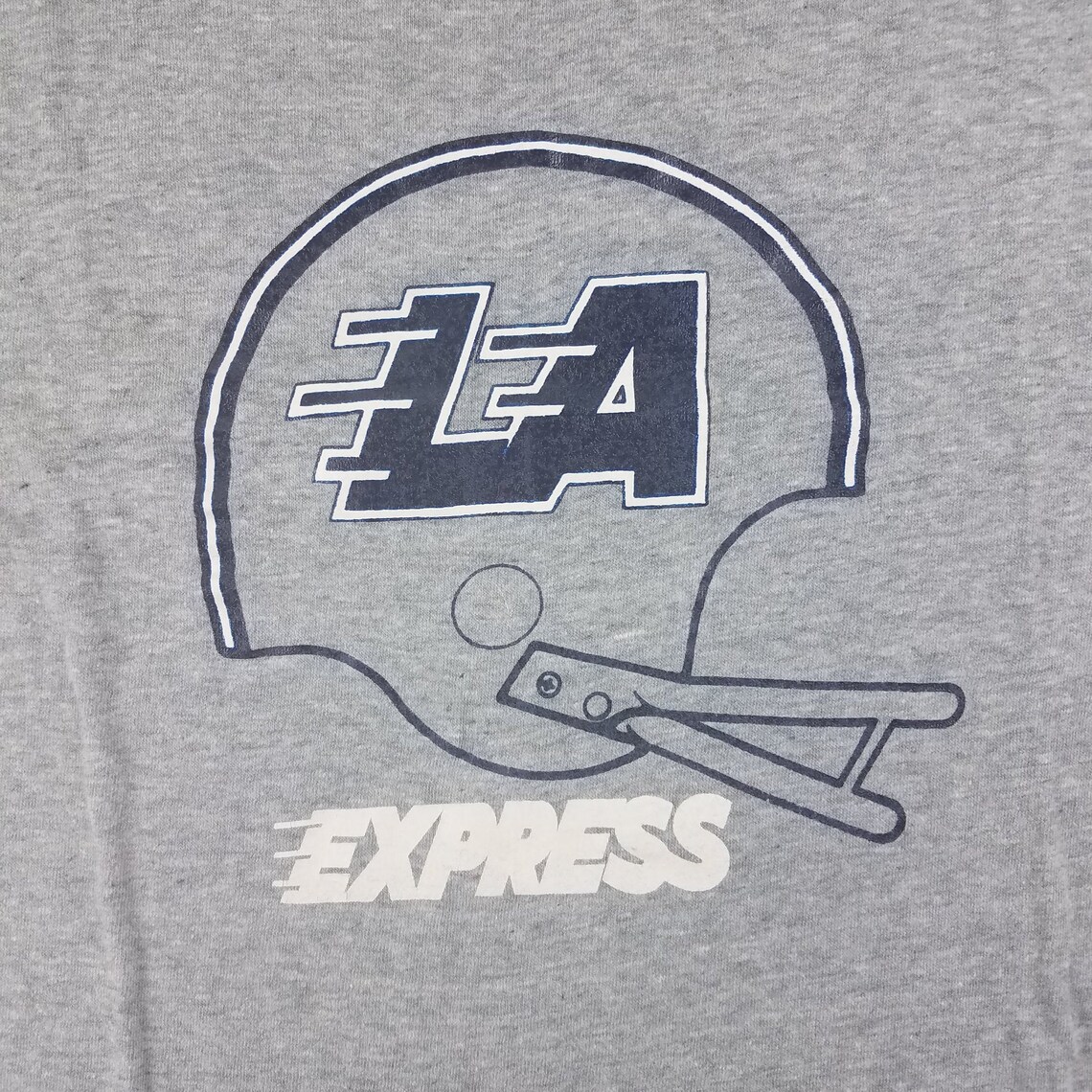 Vintage 1980s Los Angeles Express USFL Football Hanes Gray | Etsy