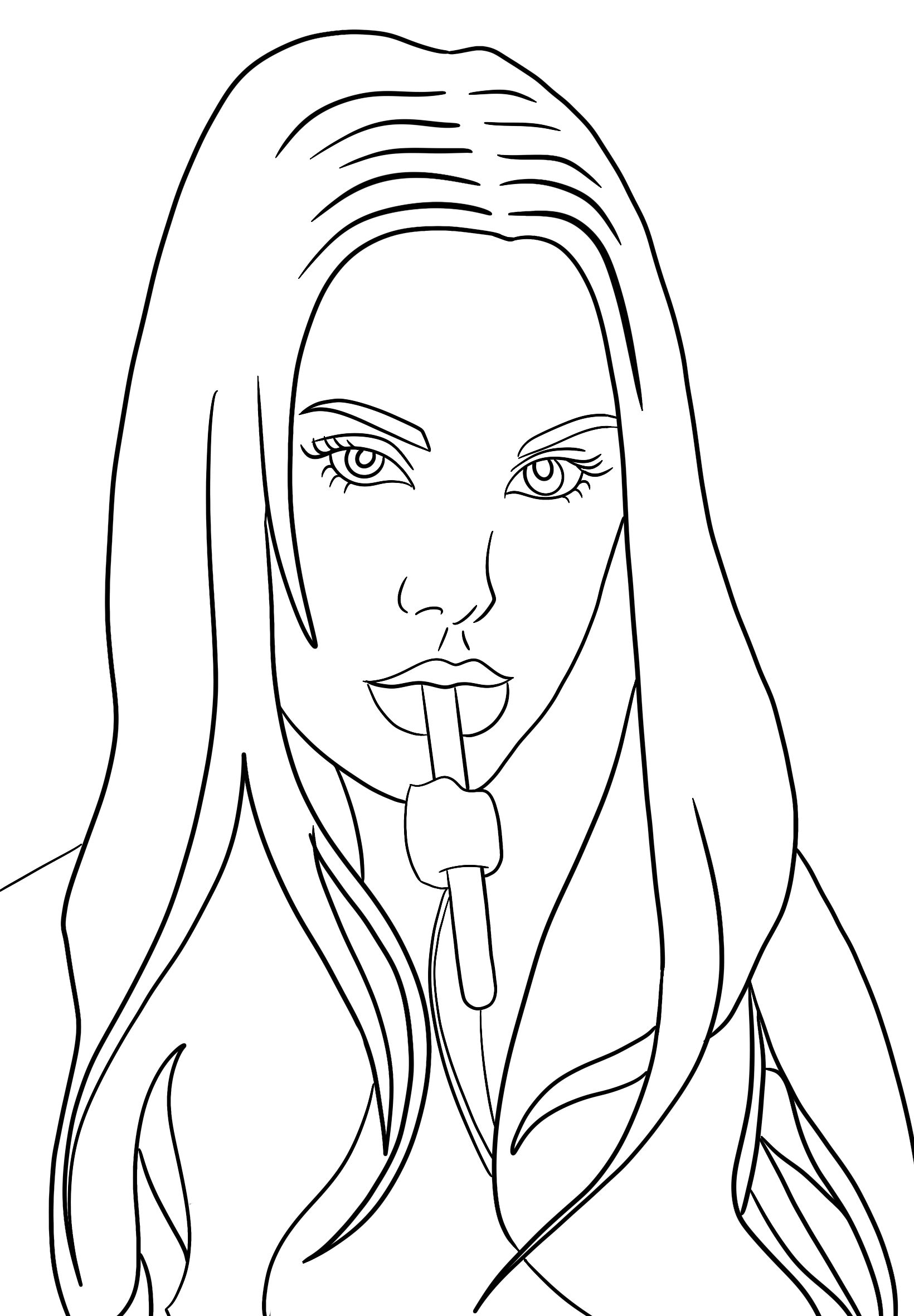 Lana Del Rey Line Art for Coloring Embroidery Printable - Etsy Canada