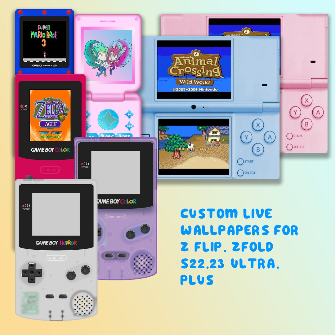 Custom Game Console Wallpaper/screensaver for Phone *read Description ...