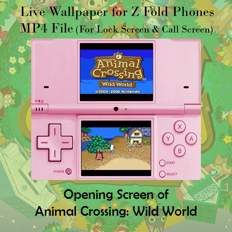 Samsung Z Fold Retro Game Console Live Wallpaper/screensaver - Etsy
