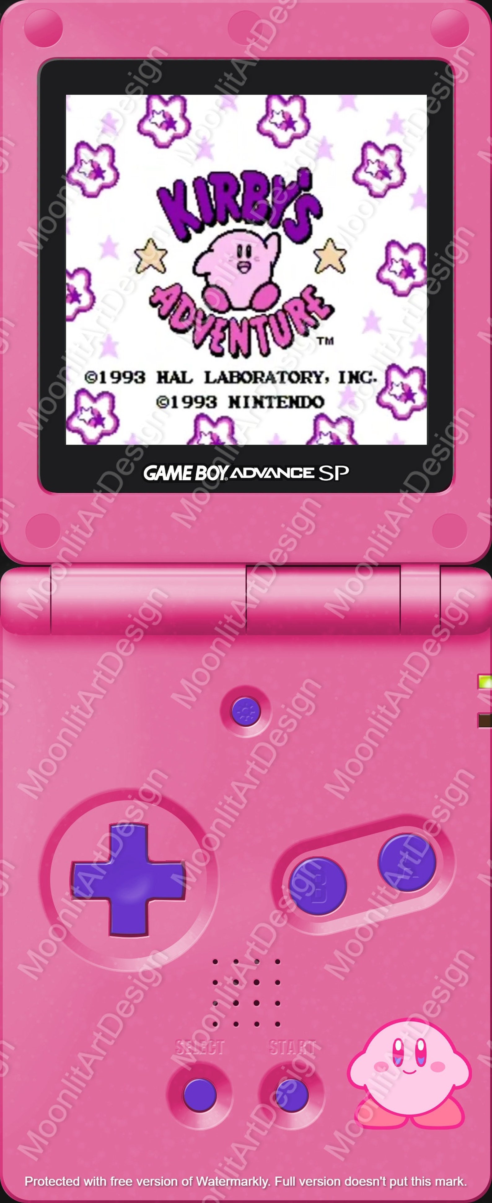 Kirby's Adventure Live Gameboy Wallpaper for Samsung Z Flip Phones ...