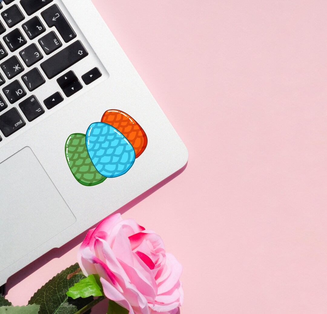 Dragon Egg Glossy Sticker, Waterproof, Funny Stickers, Water Bottle ...