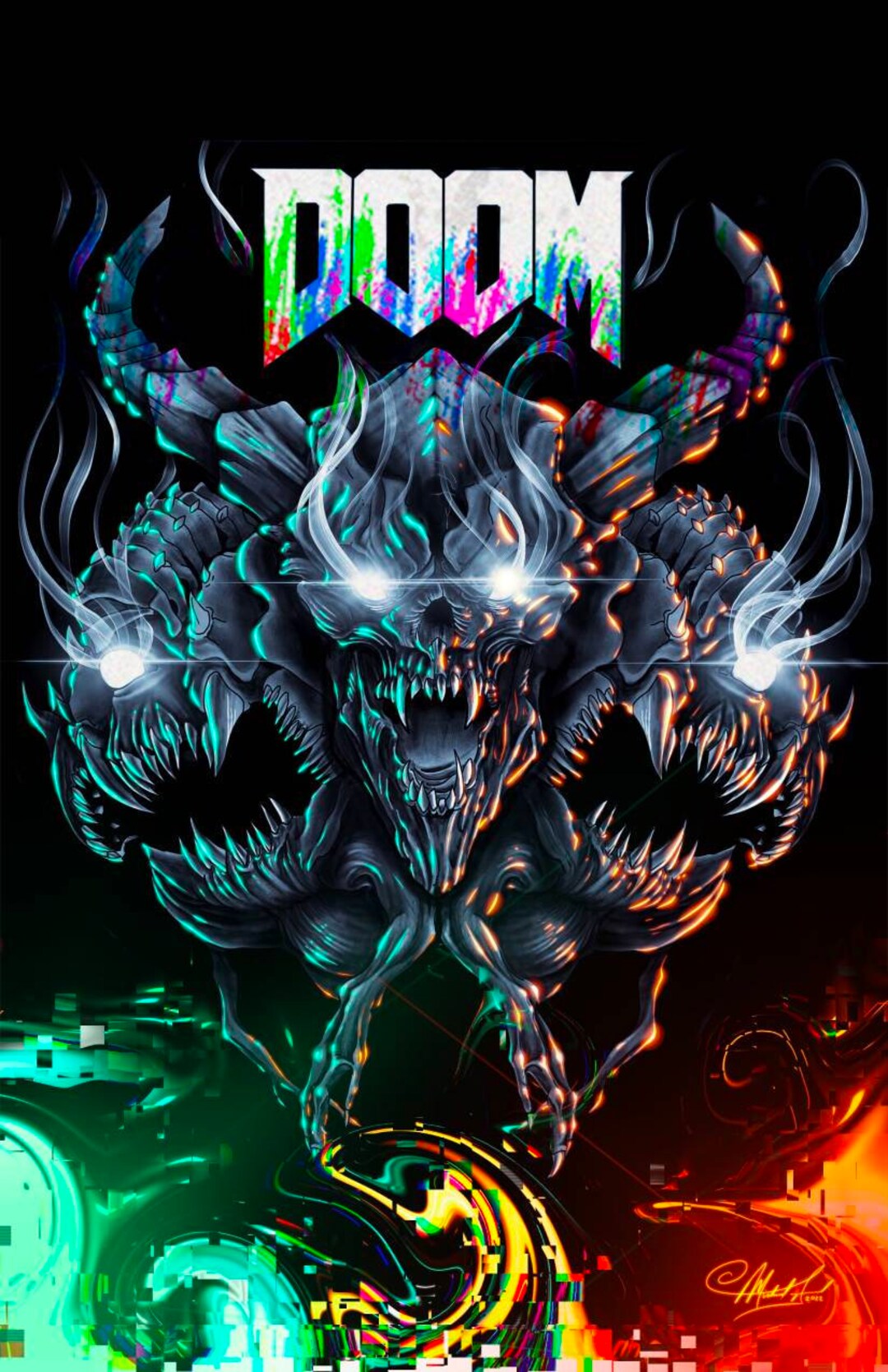 Rip and Tear DOOM - Etsy