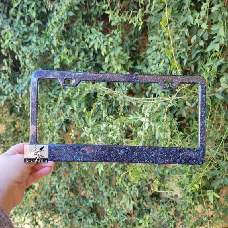 Holographic Licence Frame - Etsy
