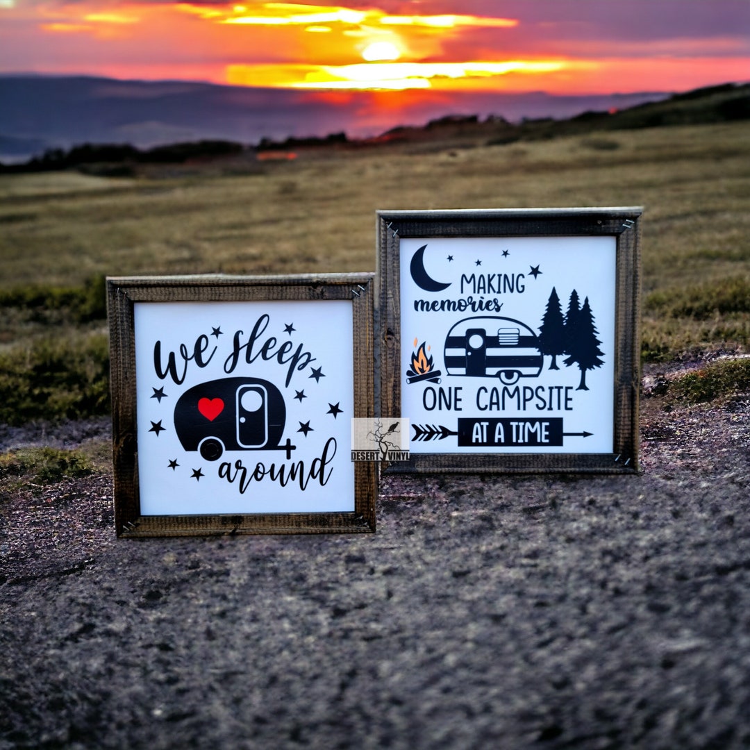 RV Decor. Camper Decor. Making Memories One Campsite at a Time. We ...