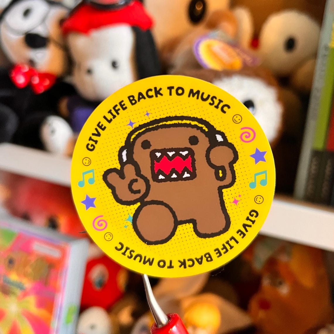 Brown RAWR Monster Sticker - Etsy