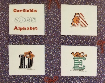 Garfield Alphabet - Etsy