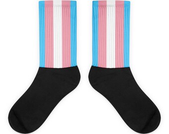 Trans Pride Socks - Etsy