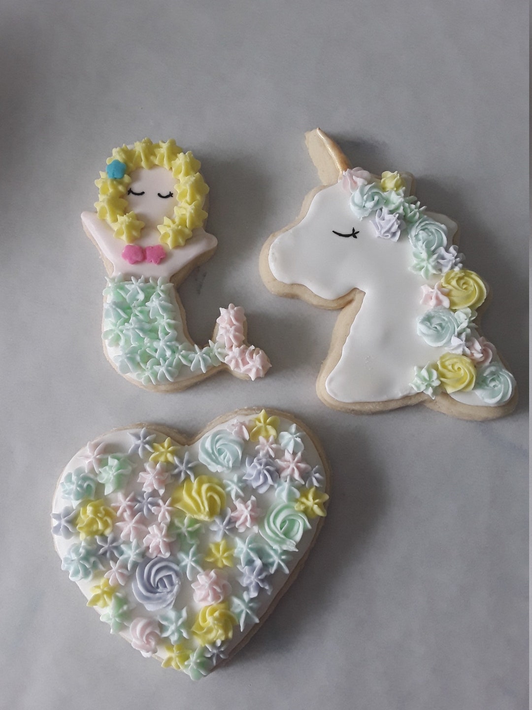 12 Magical Little Girl Cookies - Etsy