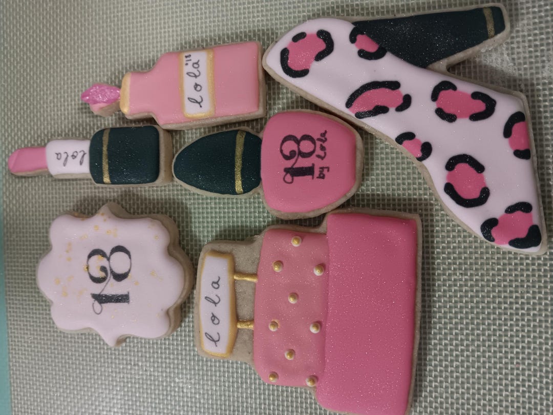 1 Dozen Teen Girl Birthday Cookies - Etsy