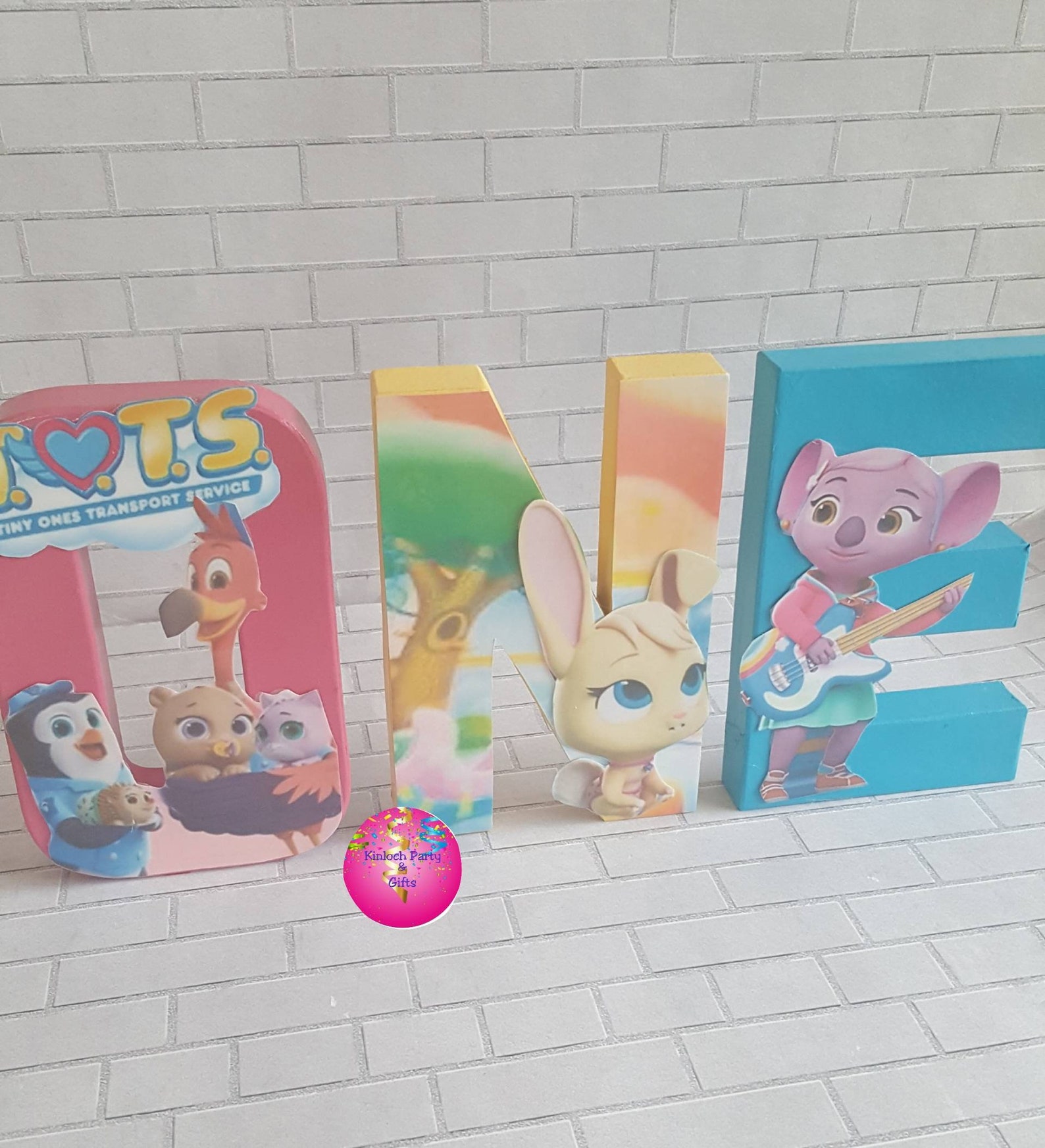 Tots Birthday Party Decorationstots Birthday Bannertots | Etsy