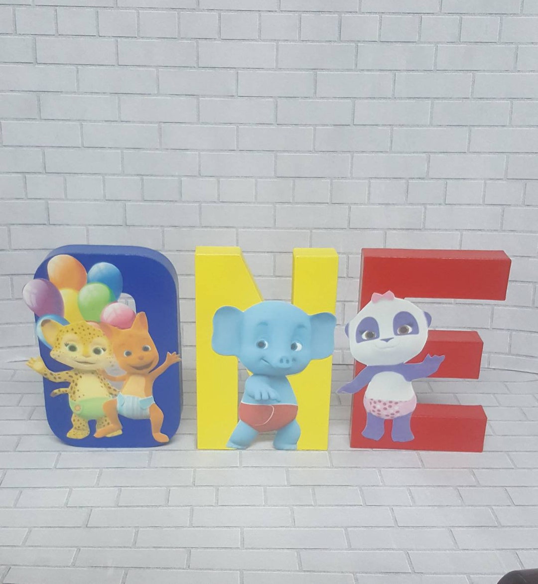 Word Party Birthday Supplies-word Party Letters-word Party - Etsy