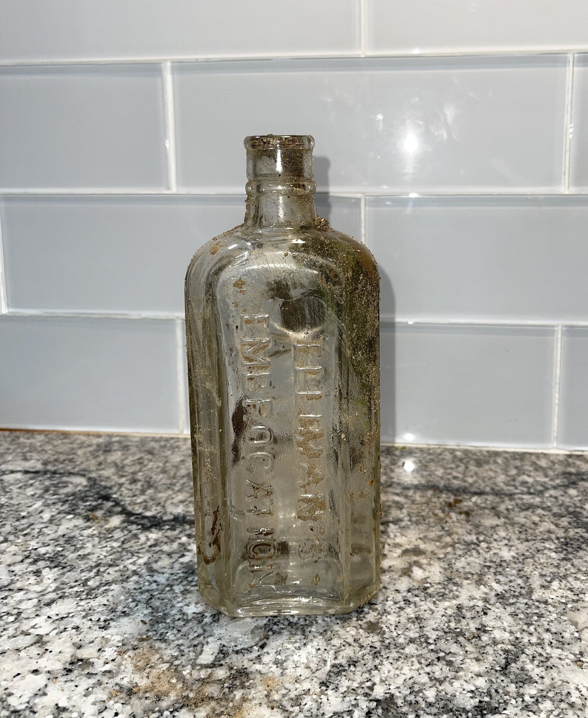 Antique Elliman's Embrocation Bottle - Etsy