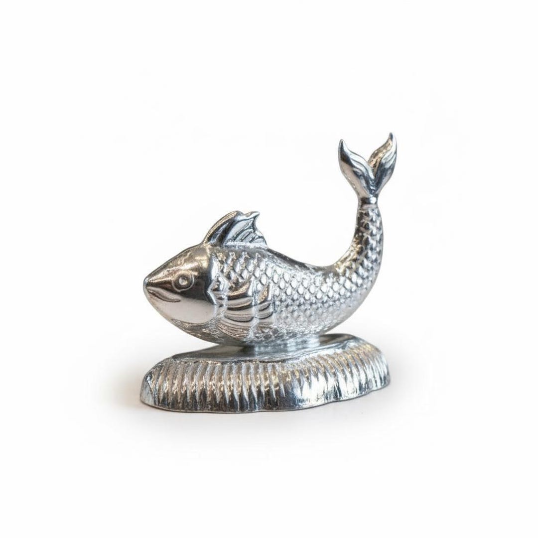 Pure Silver Fish Idol | Pooja, Vastu, and Gifting - Etsy Australia