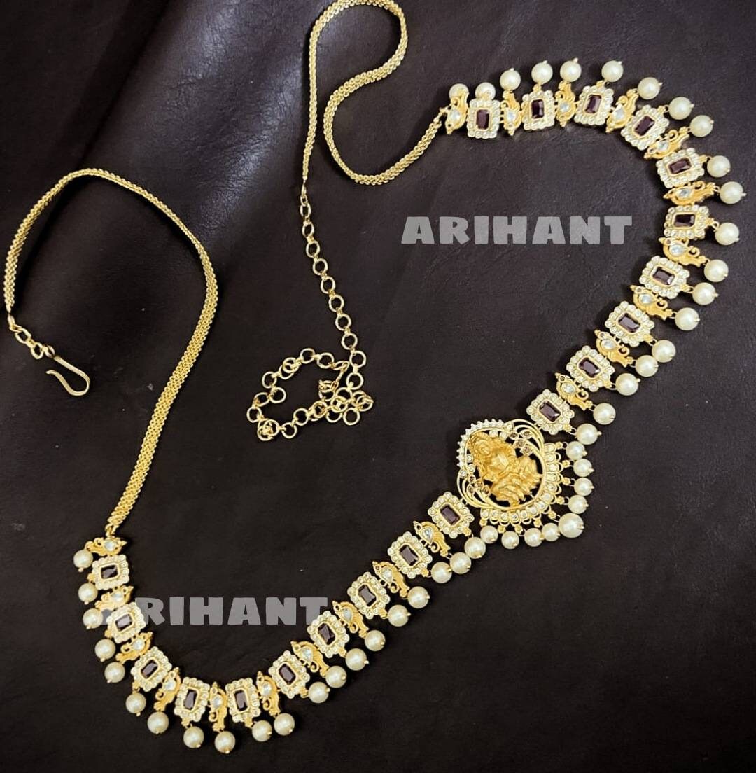 South Indian Traditional Waiste Chain by Asp Fashion - Etsy