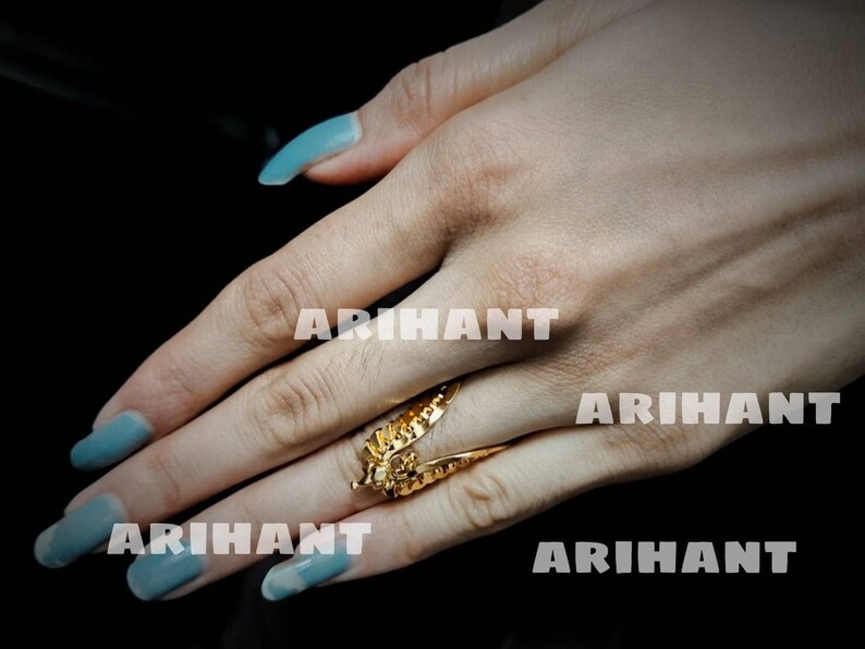 Indian South Indian Traditional Vanki Ring by Asp Fashion - Etsy