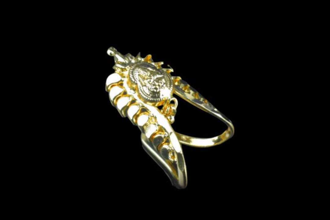 Indian South Indian Traditional Vanki Ring by Asp Fashion - Etsy