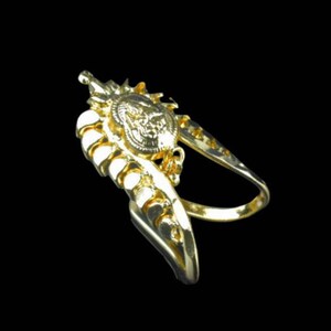 Indian South Indian Traditional Vanki Ring by Asp Fashion - Etsy