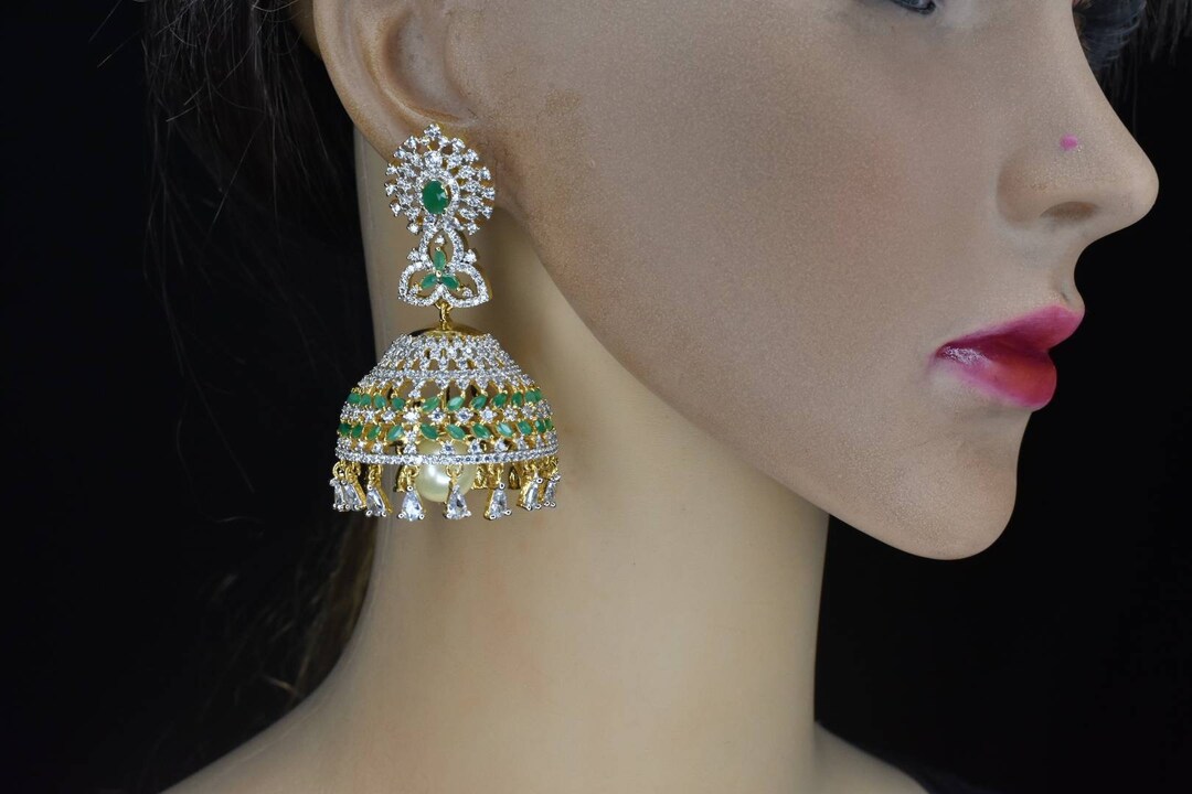 Indian Screw Back Earing by Fashion by Asp Fashion - Etsy