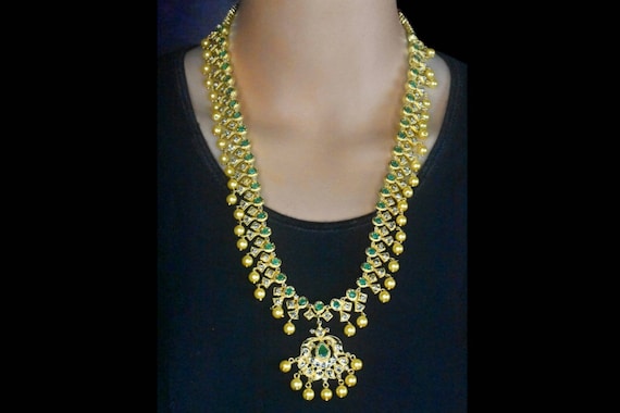 Uncut Diamonds With Ruby Emralds Haram by Asp Fashion Jewellery Etsy
