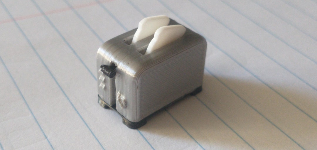 Miniature Toaster (1/12th Scale) - Etsy