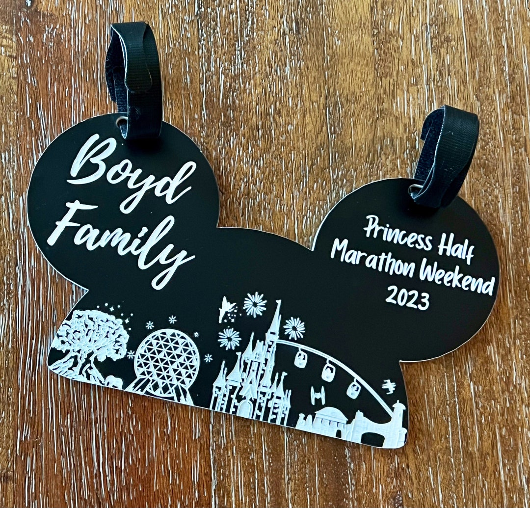 Parks Mouse Ears Stroller Tag - Etsy