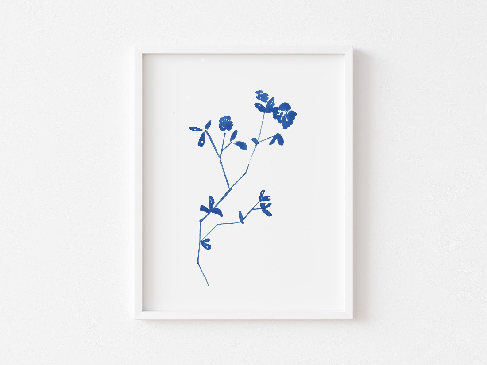 Set of 2 Art Prints, Dainty Floral Wall Art, Spring Art Print, Dainty ...