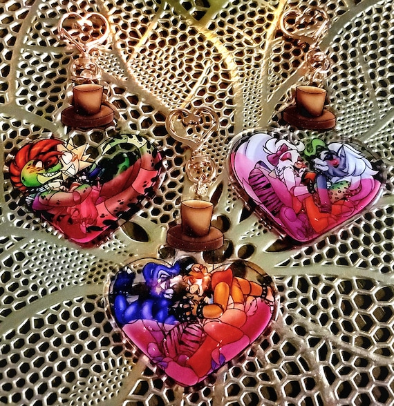 Fnaf keychains - Gem