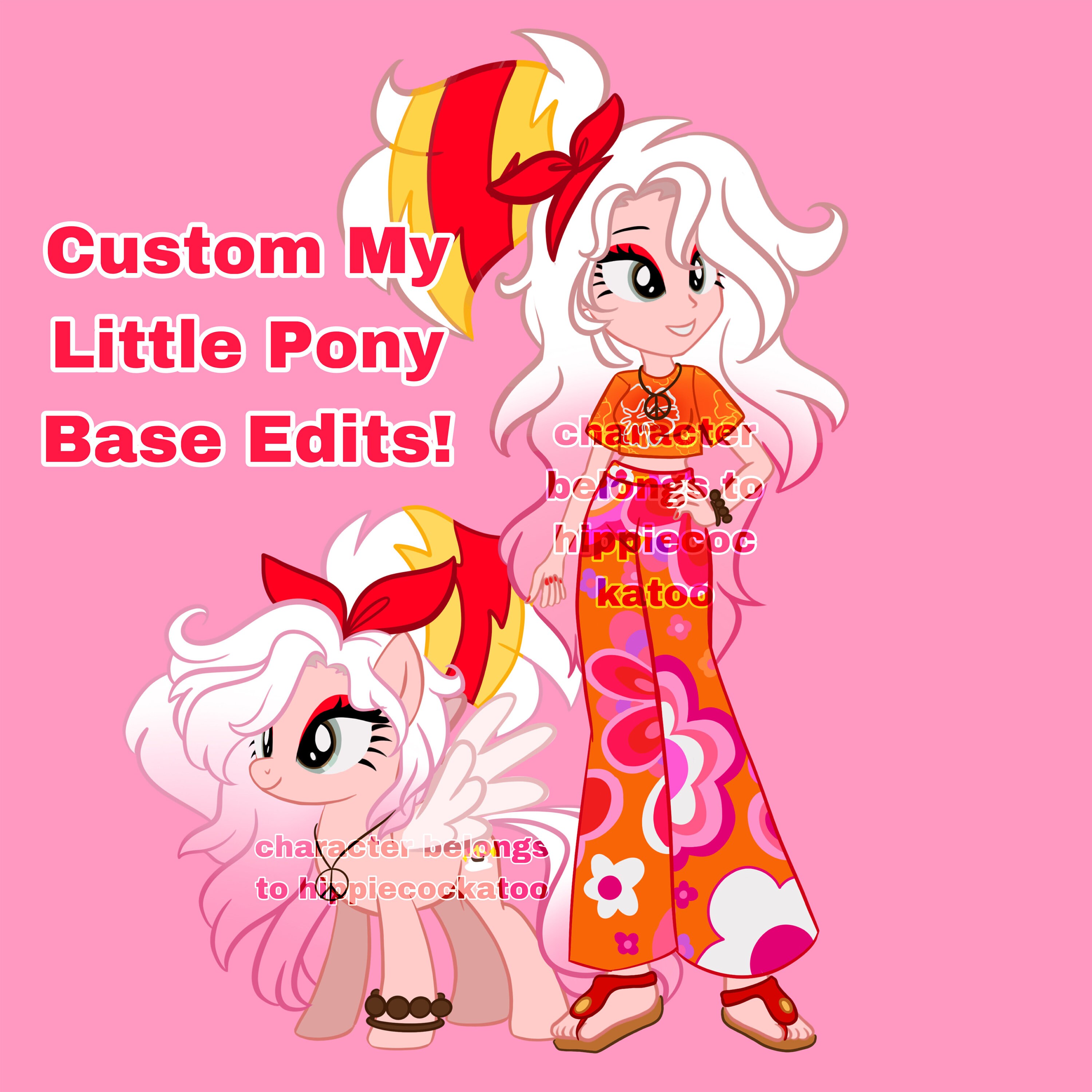READ DESCRIPTION Custom Mlp Base Edit - Etsy UK