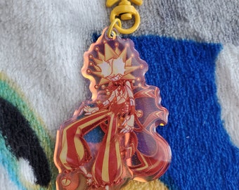 FNAF Daycare Attendant Keychain Sun Moon Candy Bag Charm Sundrop ...